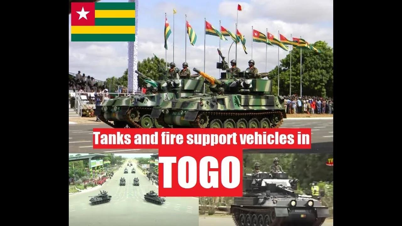 Tanks and fire support vehicles in TOGO in 2021