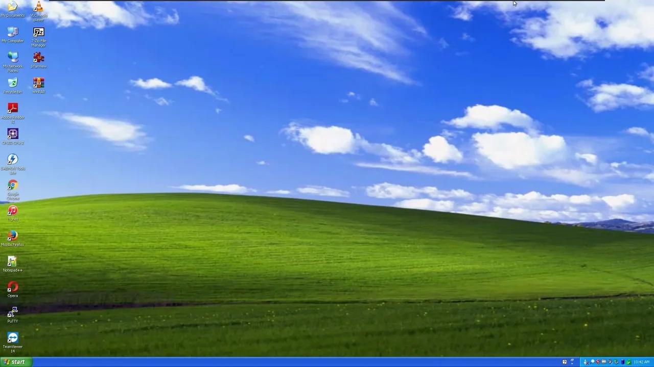 Windows XP Home Edition with SP3 on VMware Workstation Pro