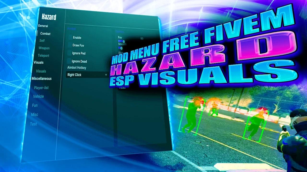 FIVEM MOD MENU Hazard FREE | UNDETECTED