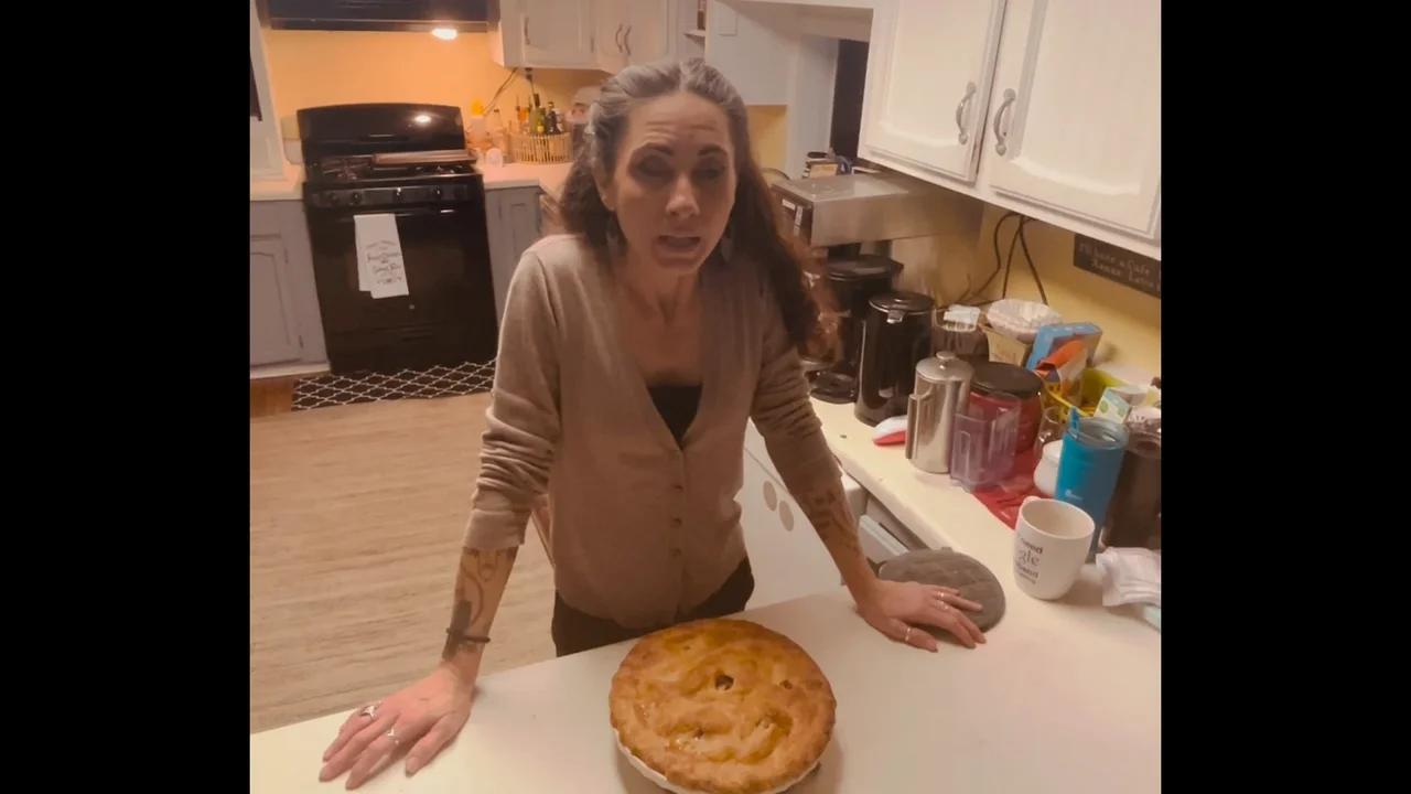 Apple-Cranberry Pie with Angela