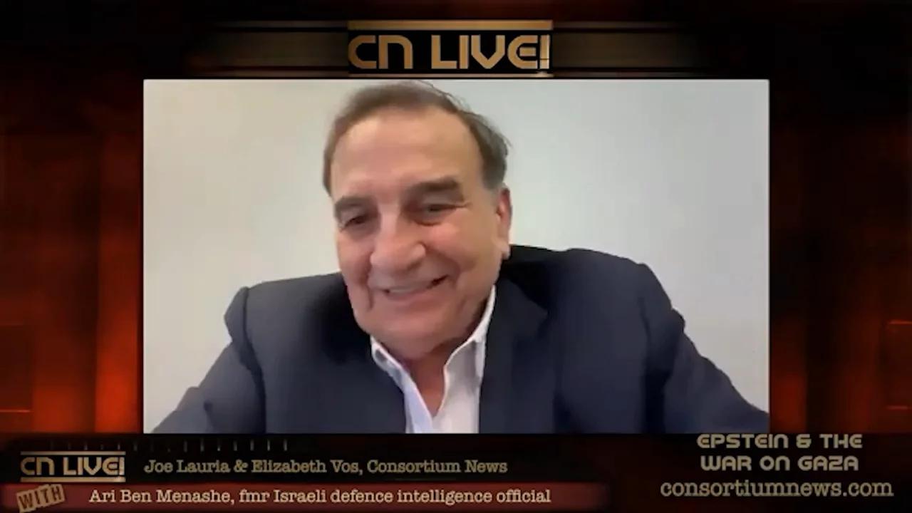 Ari Ben-Menashe former Israeli intelligence agent on Epstein