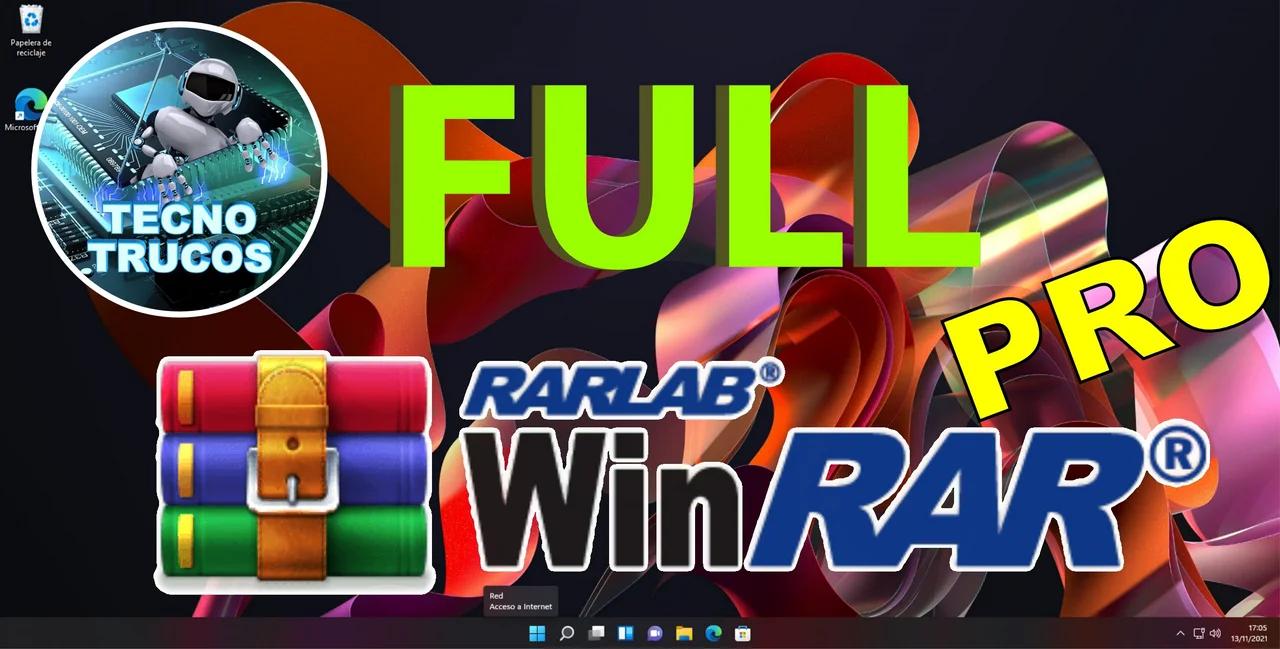 WINRAR PRO FULL EN SU ÚLTIMA VERSIÓN