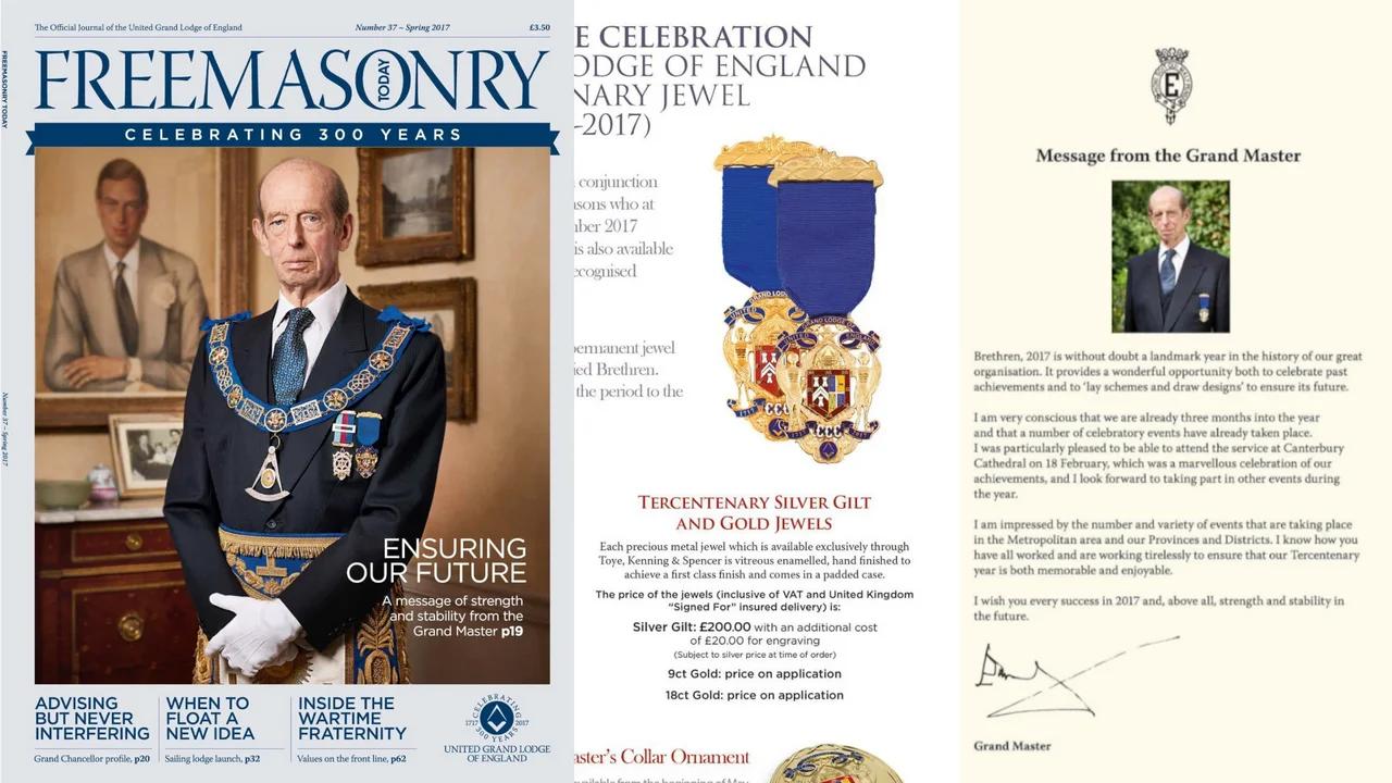Free Masonry Today magazine Issue_37 Spring 2017 Tercentenary edition - PDF