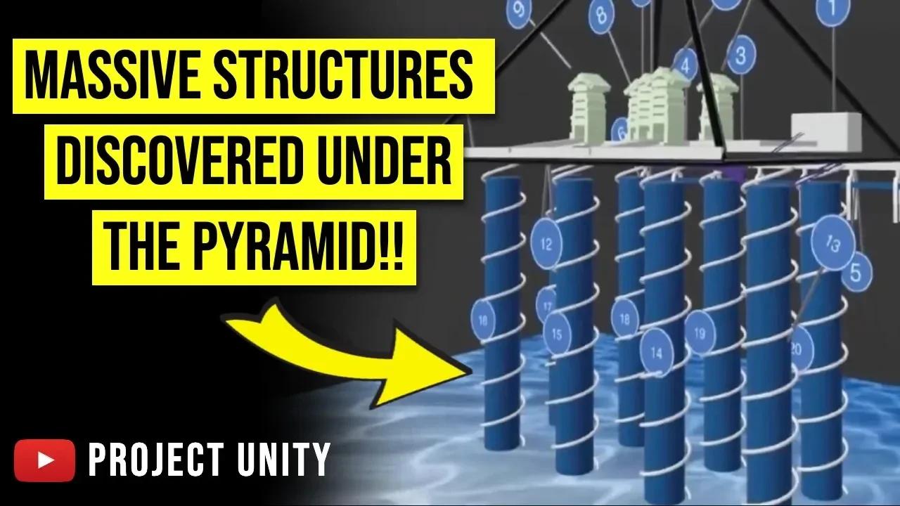 Project Unity: BREAKING HUGE Structures Discovered 2km BELOW Pyramid of Khafre!