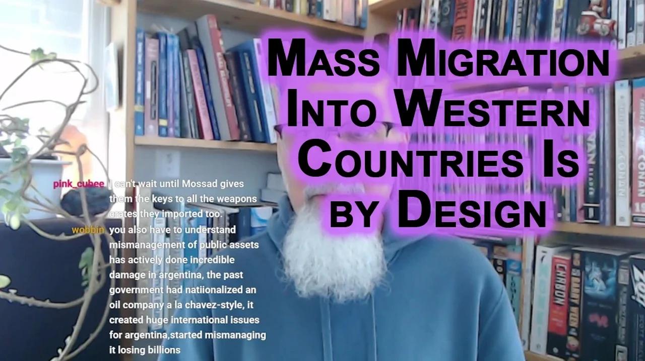 Mass Migration Into Western Countries Is by ZOG Design, Gaddafi Warned ...