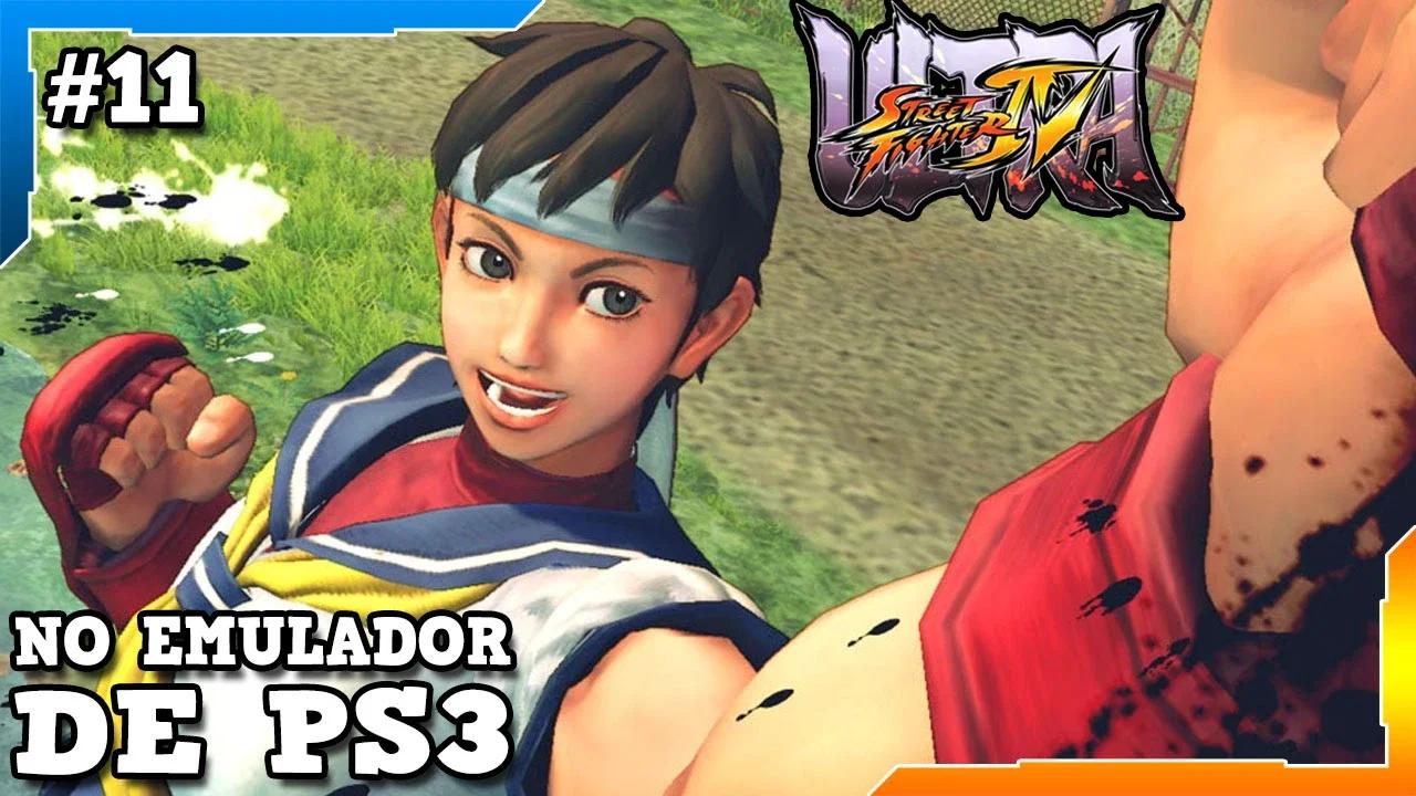 ZERANDO O JOGO NO EMULADOR DE PS3 - Ultra Street Fighter 4 - #11 - Chrono Plays