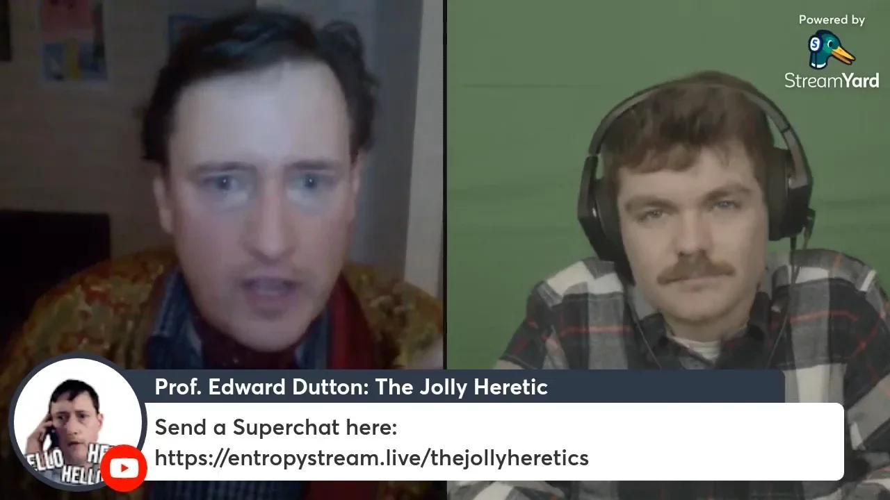 Edward Dutton "The Jolly Heretic" Interviews Nick Fuentes