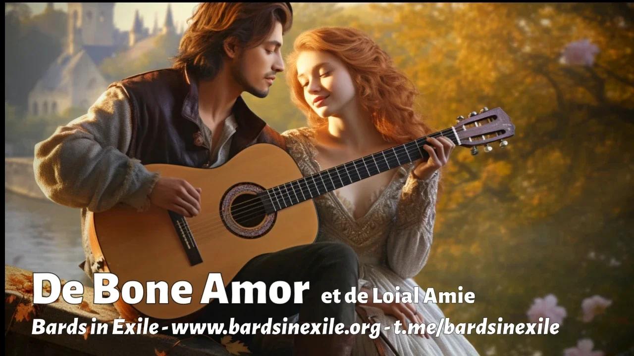 Bards in Exile - De Bone Amor et de Loial Amie [Medieval song, France - 2024]