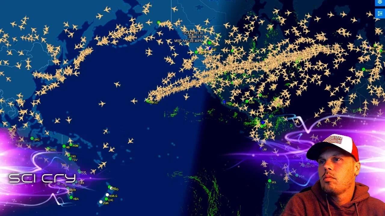 Flight Paths on a Flat Earth by SciCry