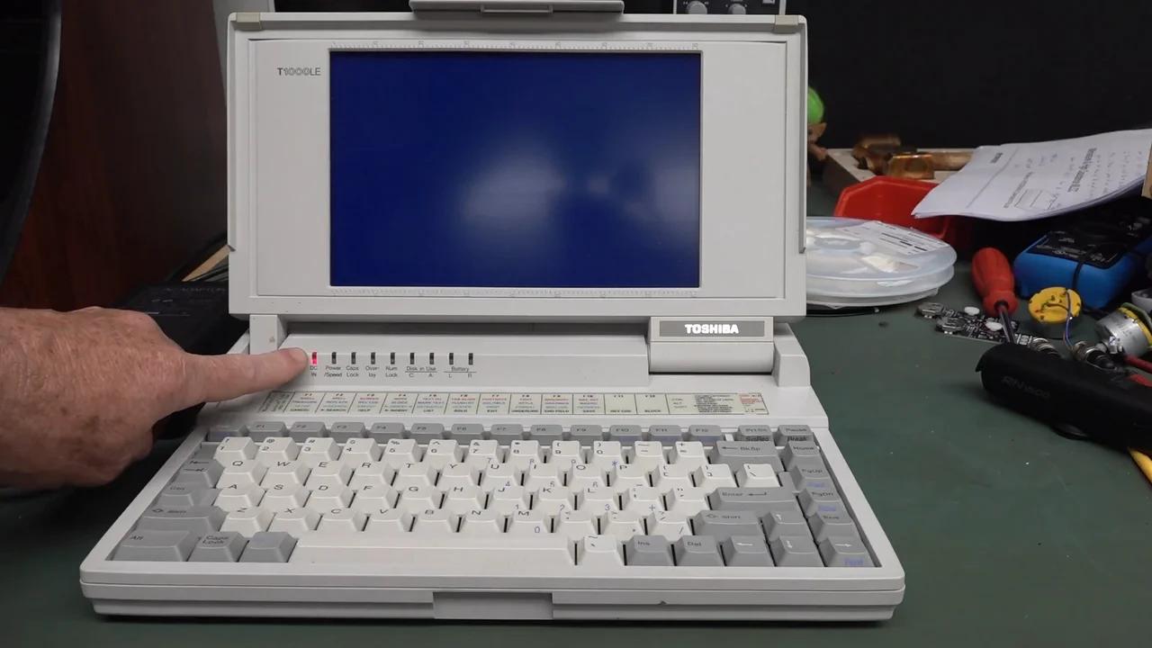 Odysee EXCLUSIVE! - Vintage Ebay Toshiba T1000LE Laptop Unboxing