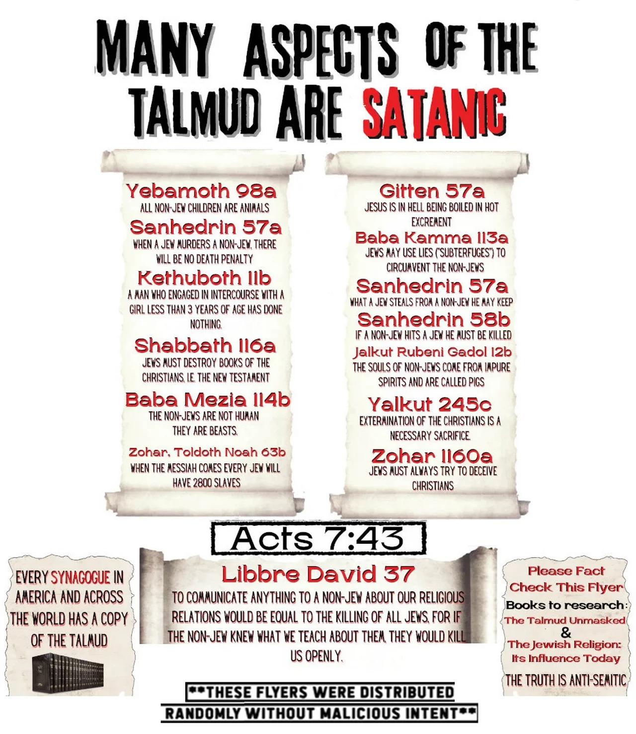 Jooish Talmud is Satanic