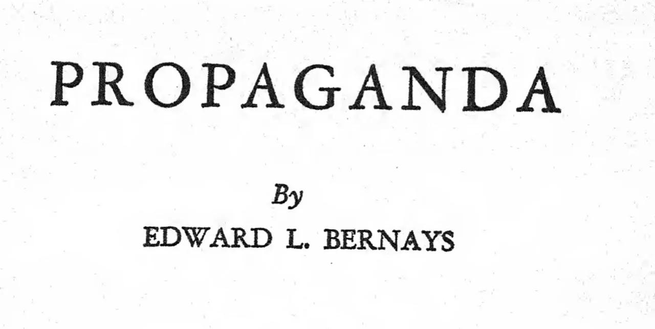 Propaganda by Edward Bernays