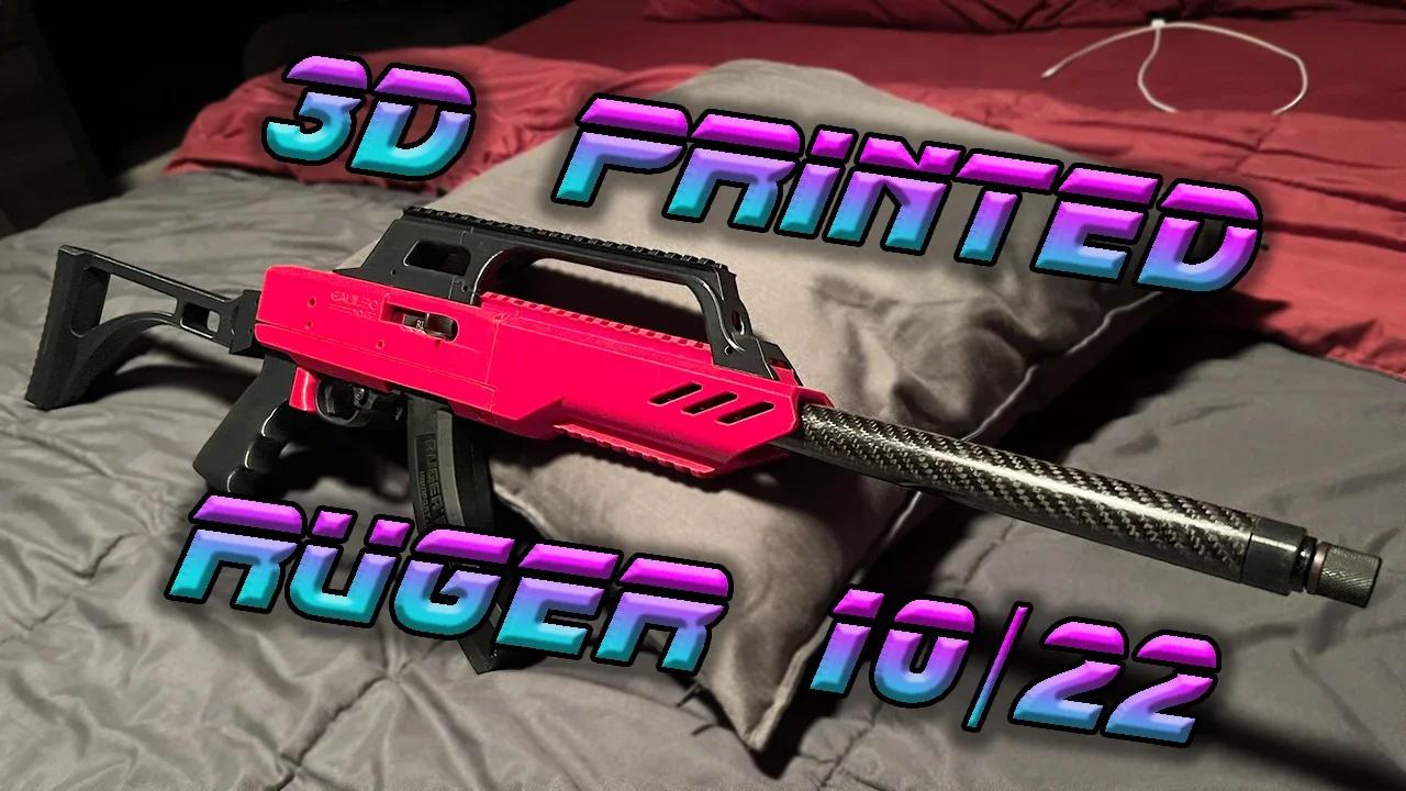 Shooting 3D Printed Ruger 10/22