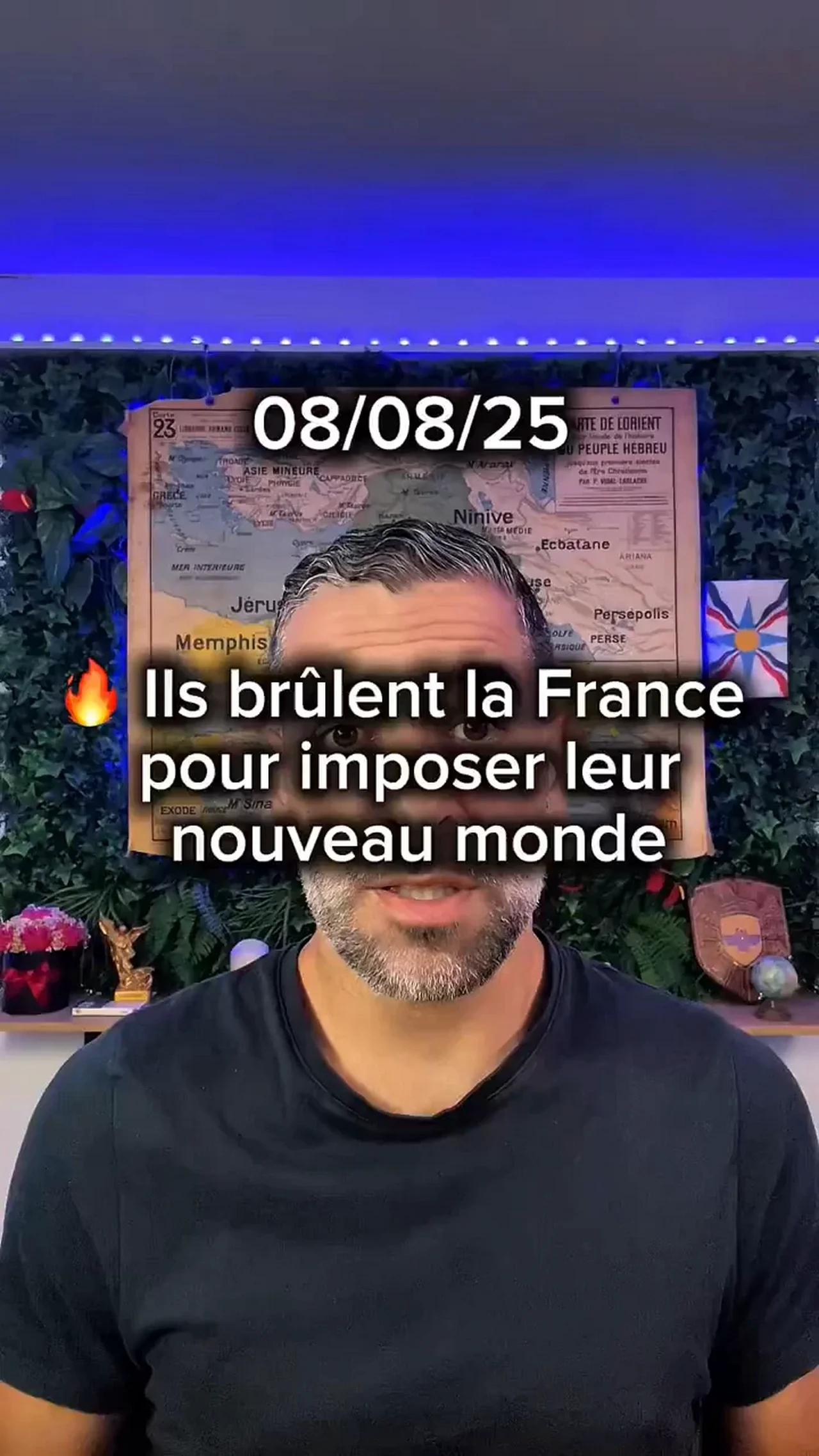 😶😶😶 Ils brûlent la France pour imposer leur nouveau monde