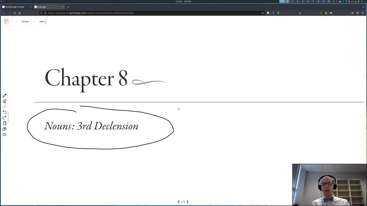 Ch. 8: 3rd Declension - Introduction to Classical & New Testament Greek ...