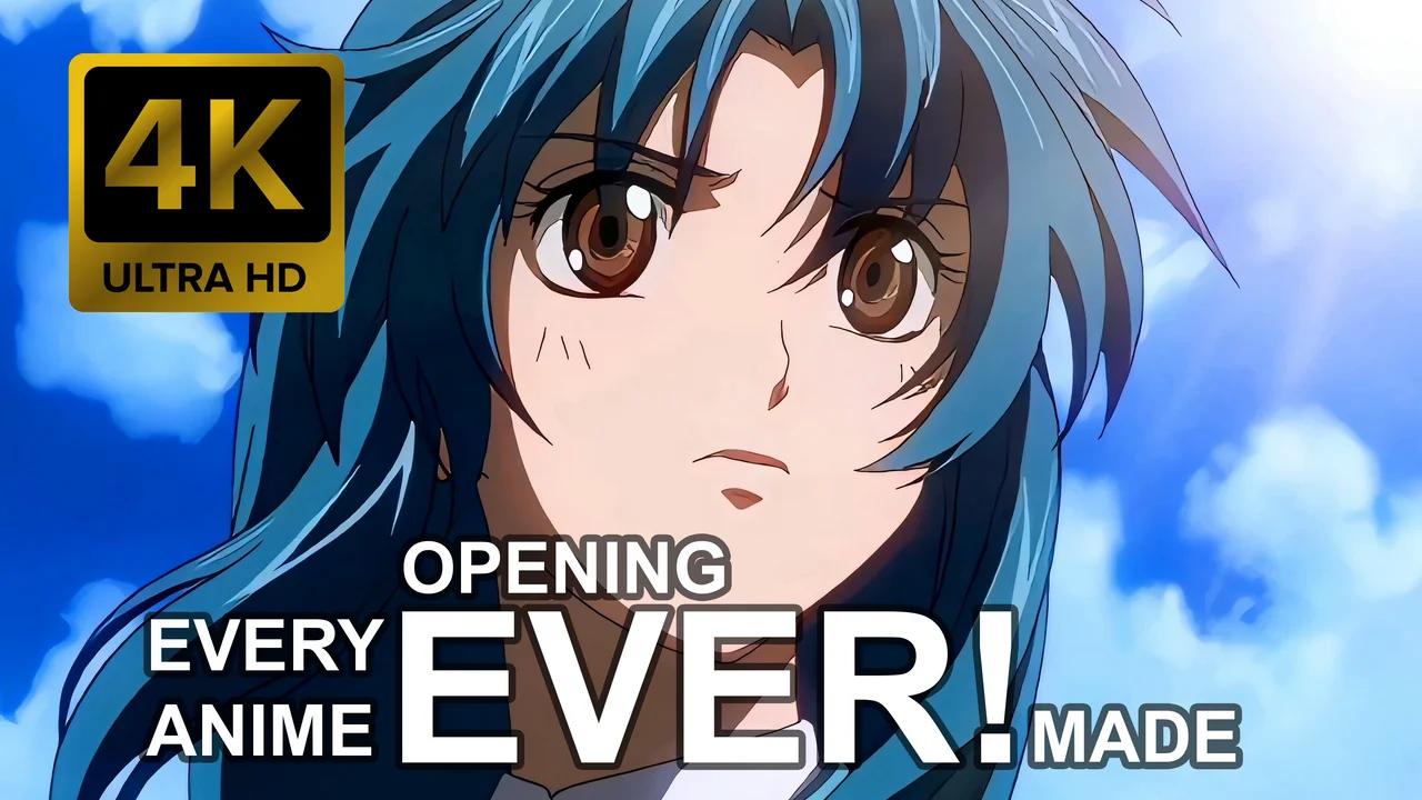 [AMV] Every Anime Opening Ever Made |90s / 00s Animes| [4K 60FPS AI ...