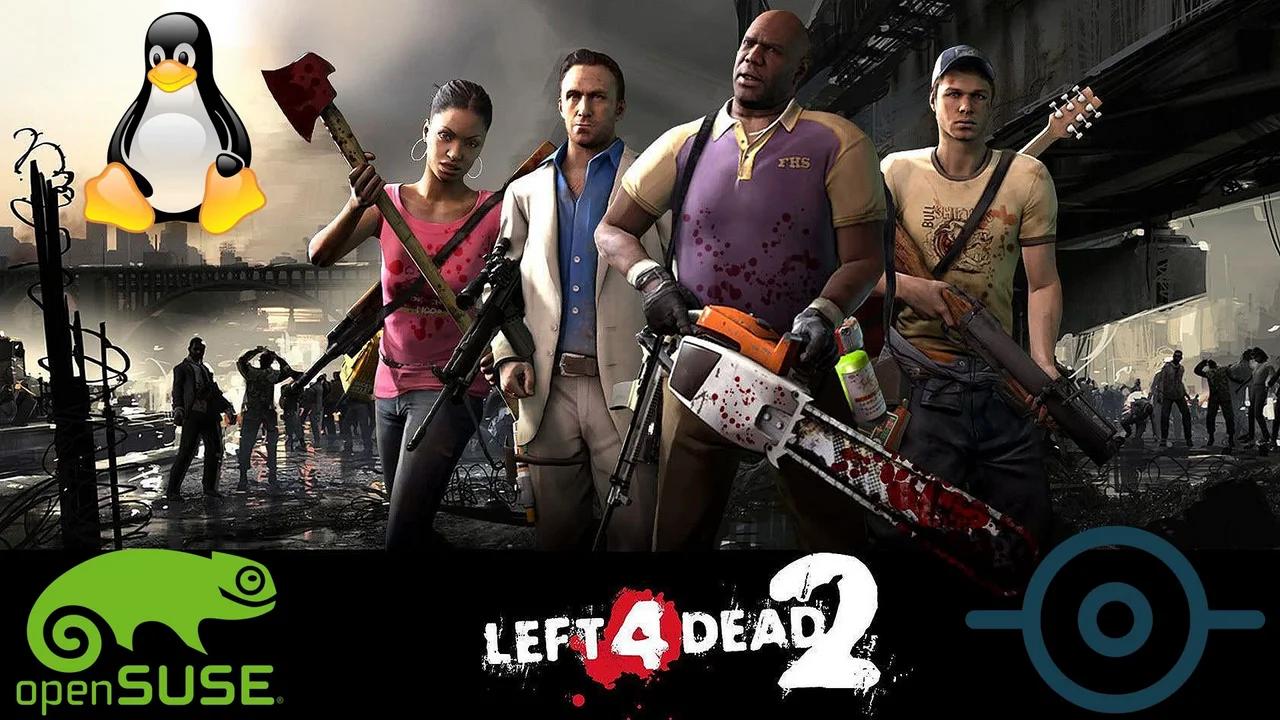 Haciendo el ridículo en Left 4 Dead 2 (Linux nativo)