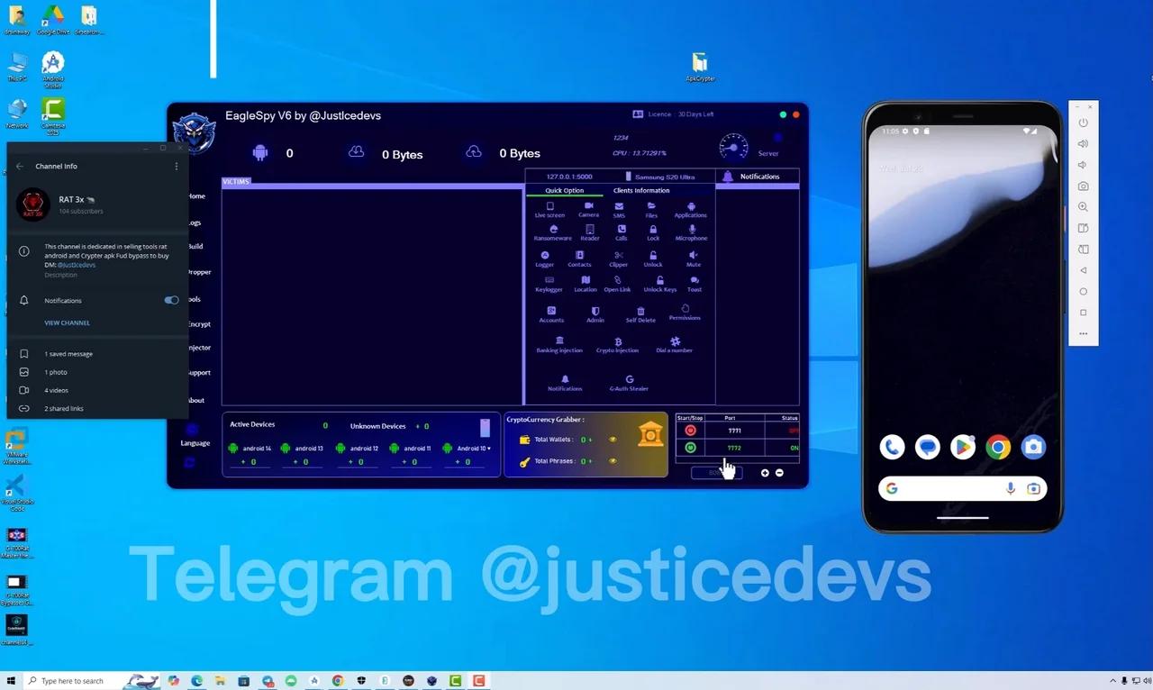 EagleSpy Mastering the Most Advanced RAT Tool for Secure Ethical ...
