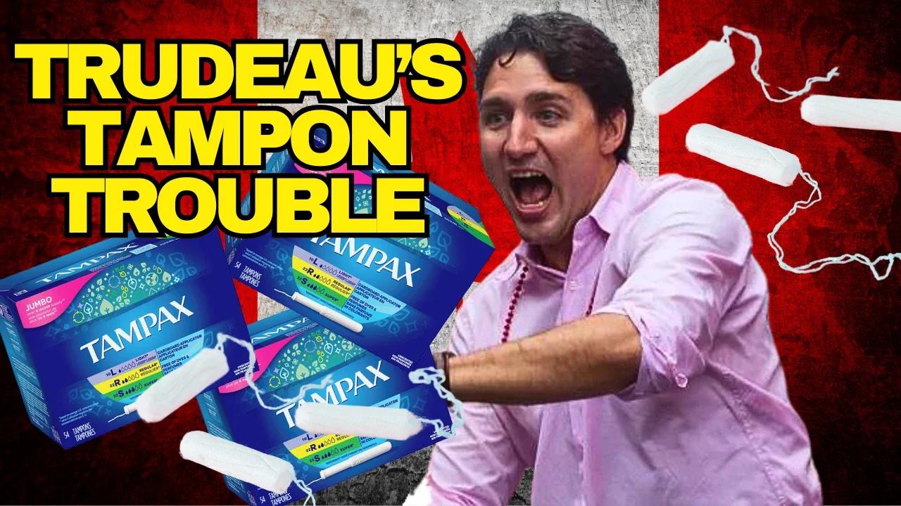 Trudeau's Military Men's Room Tampon Trouble