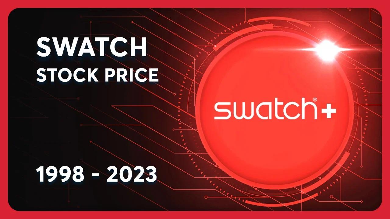 SWATCH GROUP (UHR.SW) Stock Price Evolution (CHF) 1998-2023 #finance # ...