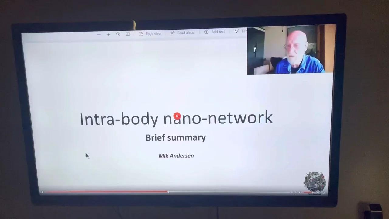 Intra-body nano-network