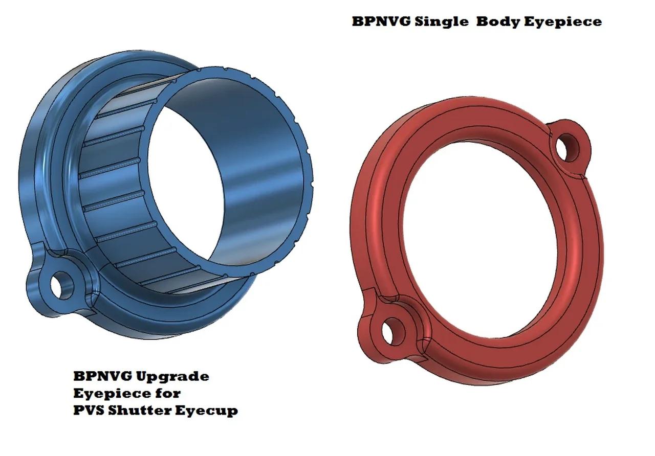 BPNVG II Single Body PVS Shutter Lens Adapter