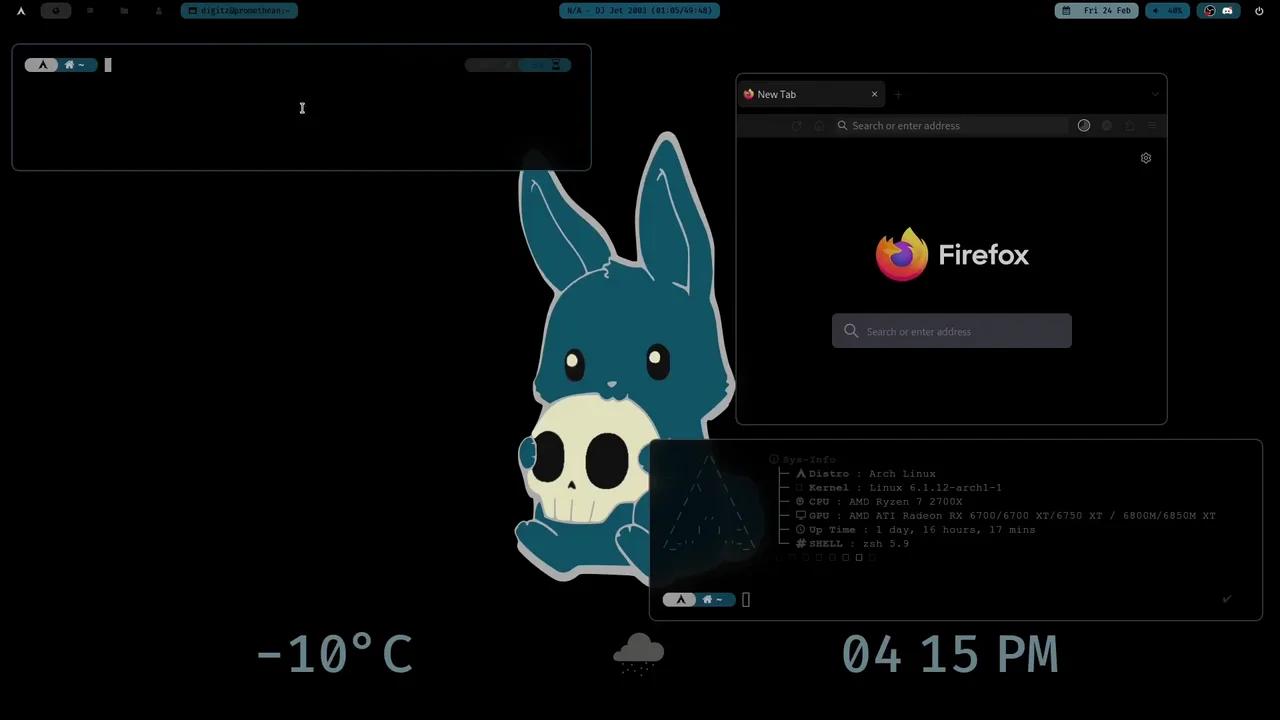 Hyprland Rice | Arch Linux