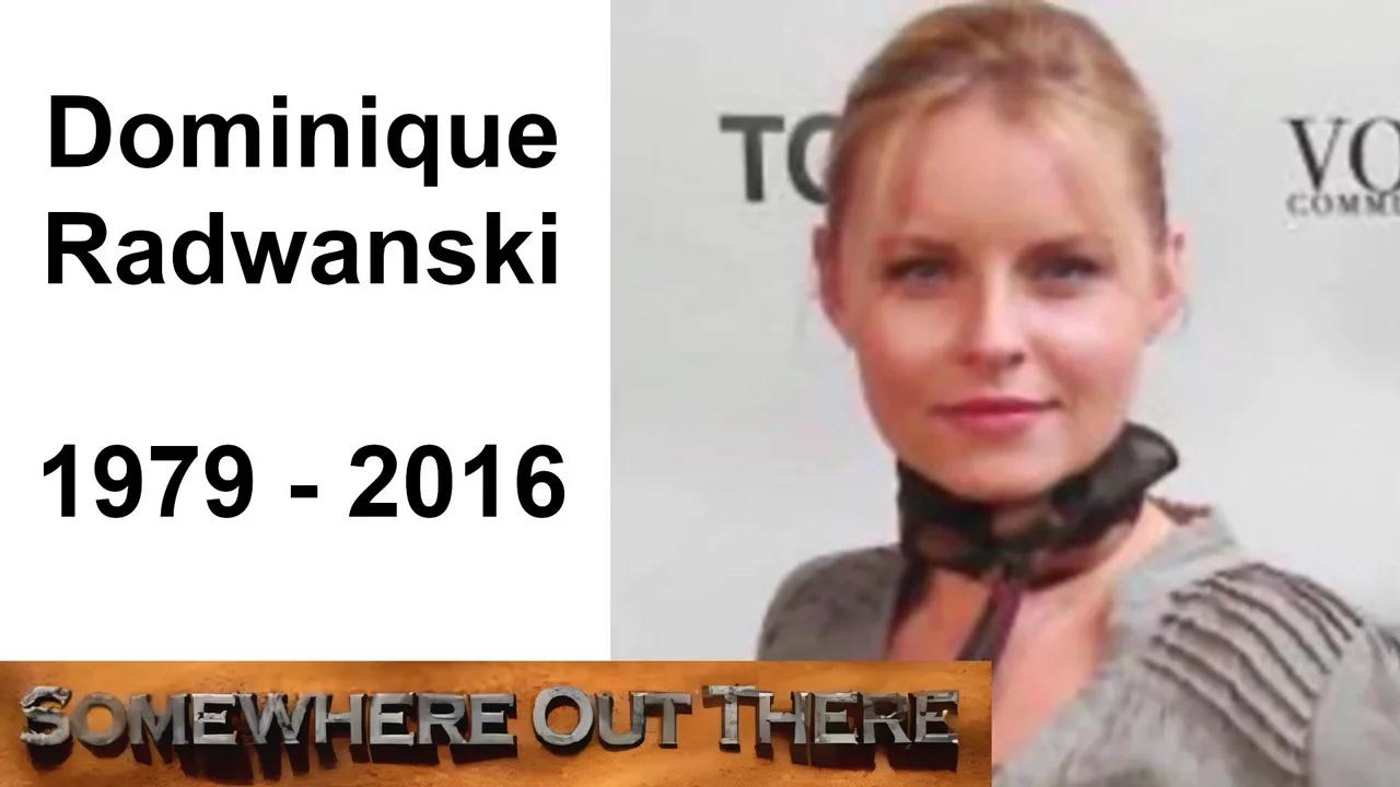 Tribute to Dominique Radwanski (1979 - 2016). Creator of Somewhere Out ...