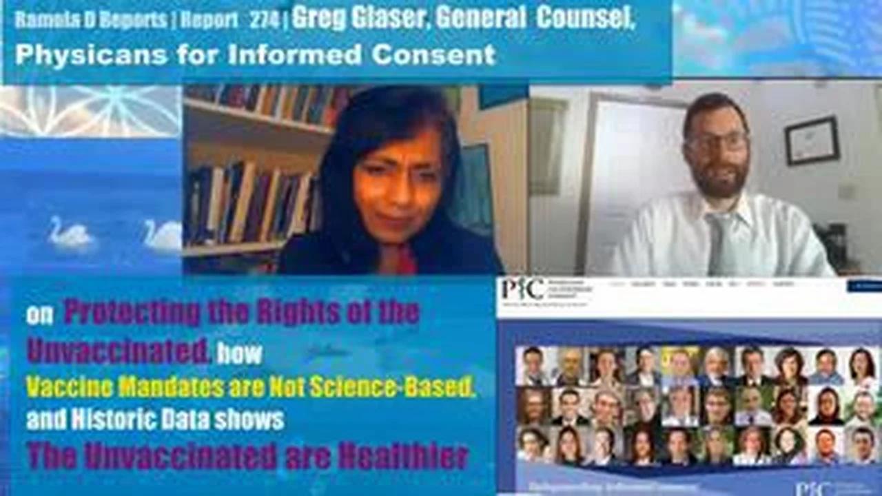 Report 274: Greg Glaser, General Counsel, Physicians for Informed ...