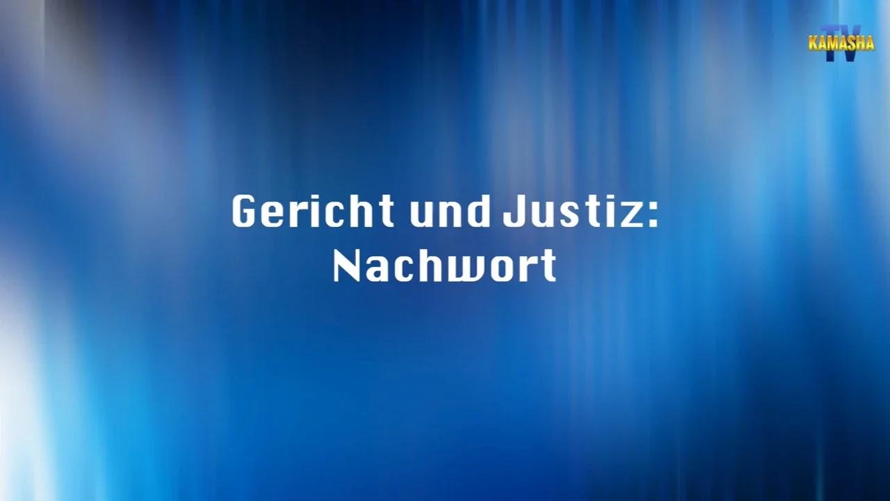 Gerichte und Justiz (German)