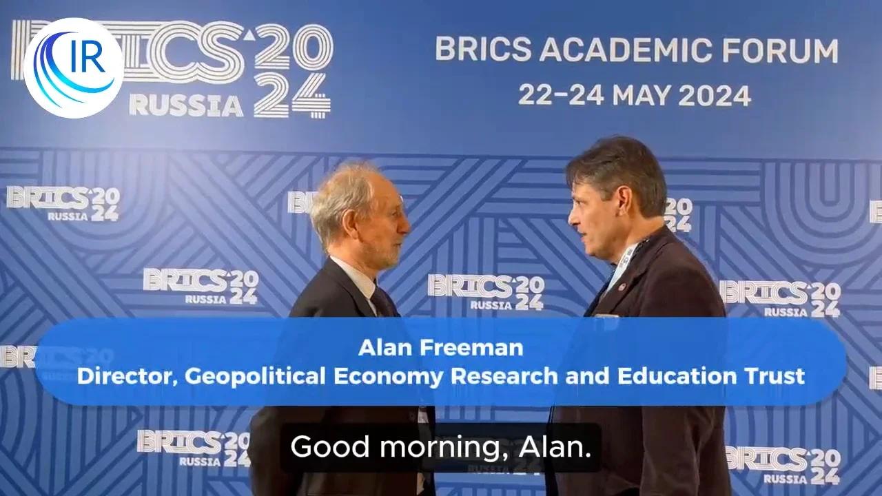 Interview with Alan Freeman at BRICS Academic Forum