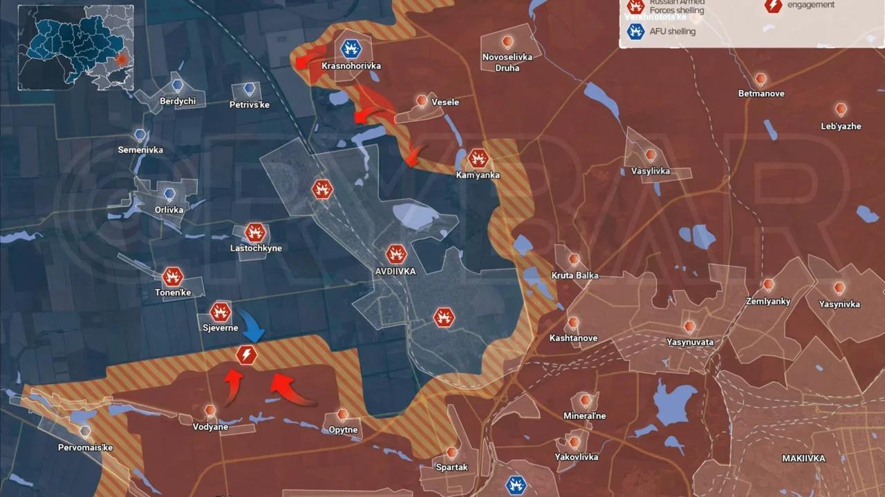 Ukraine Russian War Update, Rybar Map, Events and Analysis for March 18 ...