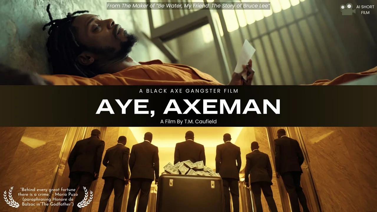 AYE, AXEMAN: A Black Axe Gangster Film (AI Film)