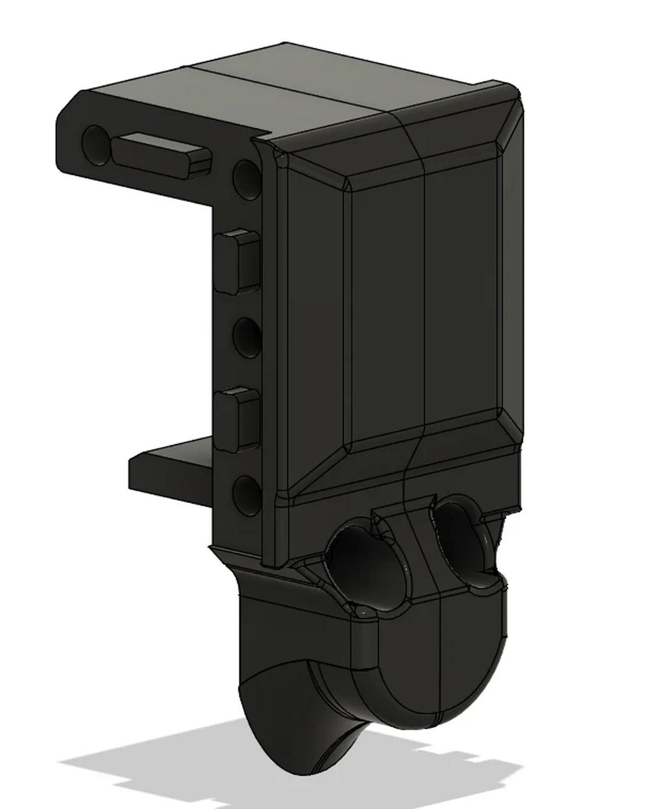 DB9 ALLOY Rear Insert (flat top flat back)