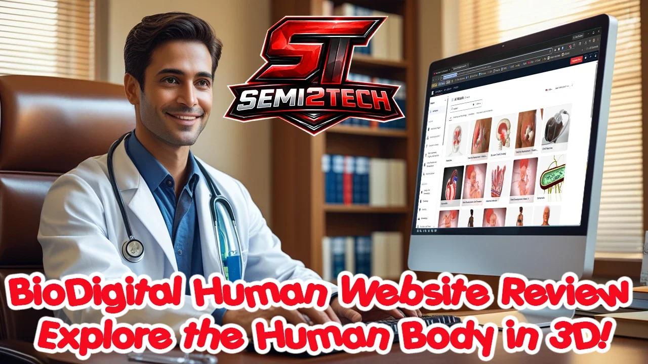 BioDigital Human Website Review 🧠 Explore the Human Body in 3D!