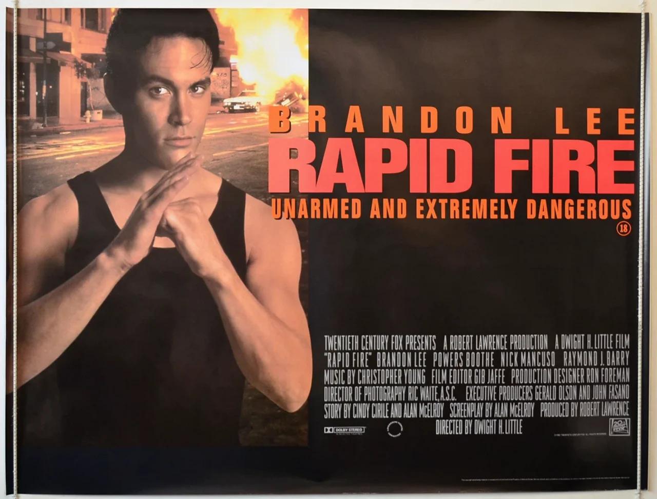 Rapid Fire | Full-Length Feature Film (1992) Brandon Lee