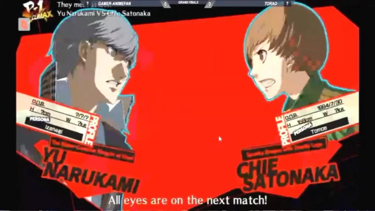 Persona 4 Arena Ultimax Parsec Tournament