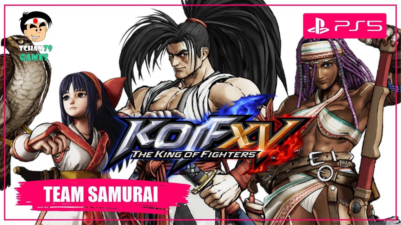 KOF XV(Gameplay PS5) - DLC Team Samurai