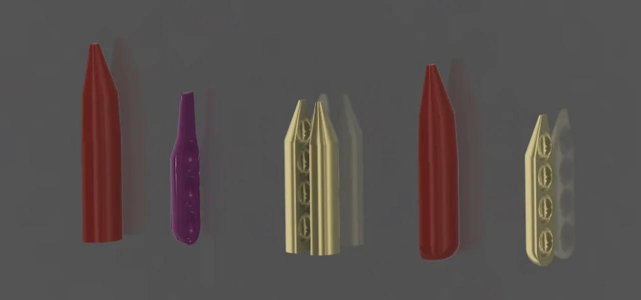 7.62 & 5.56 drone BB sabot for .171 BB's (work in progress)