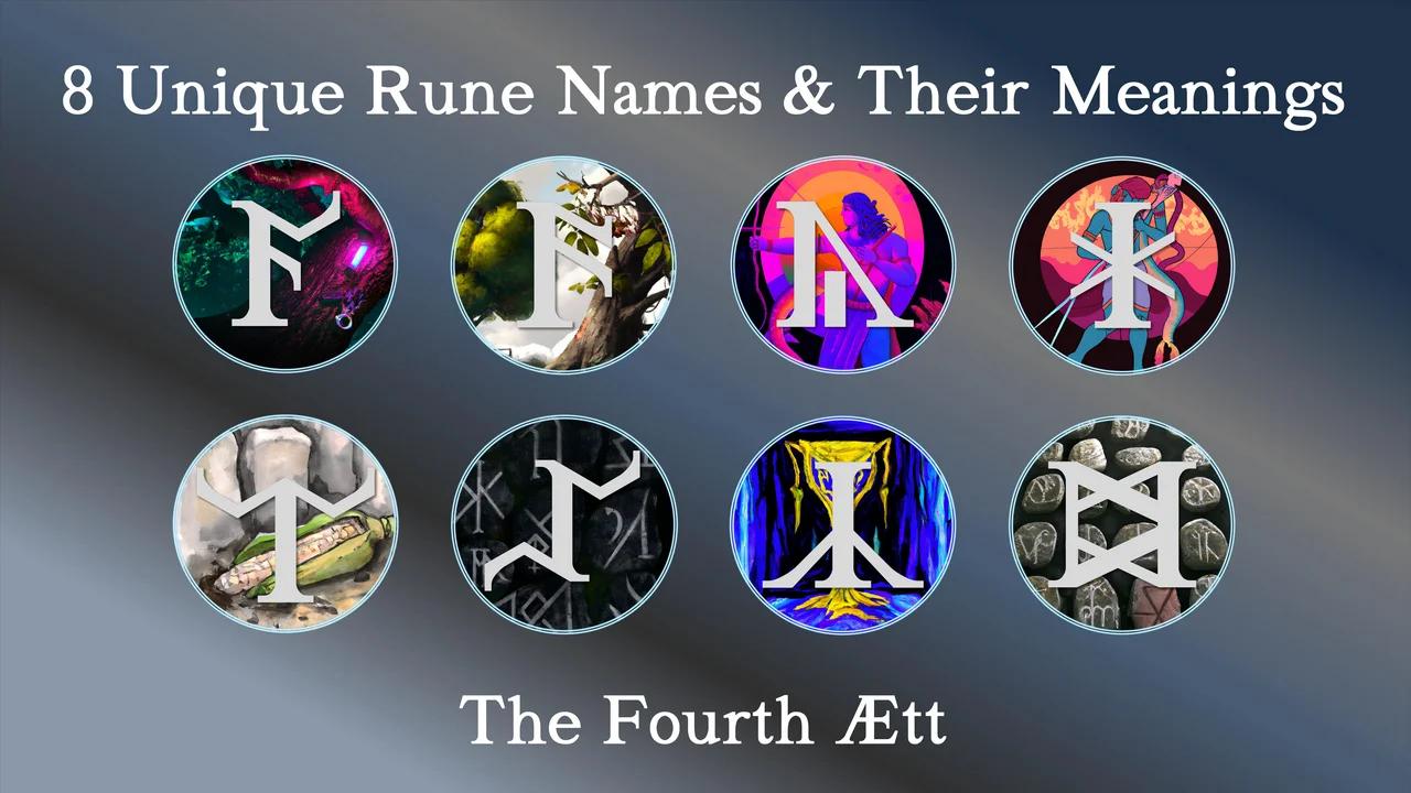 What do Anglo-Saxon Rune Names Mean? (4th Att)