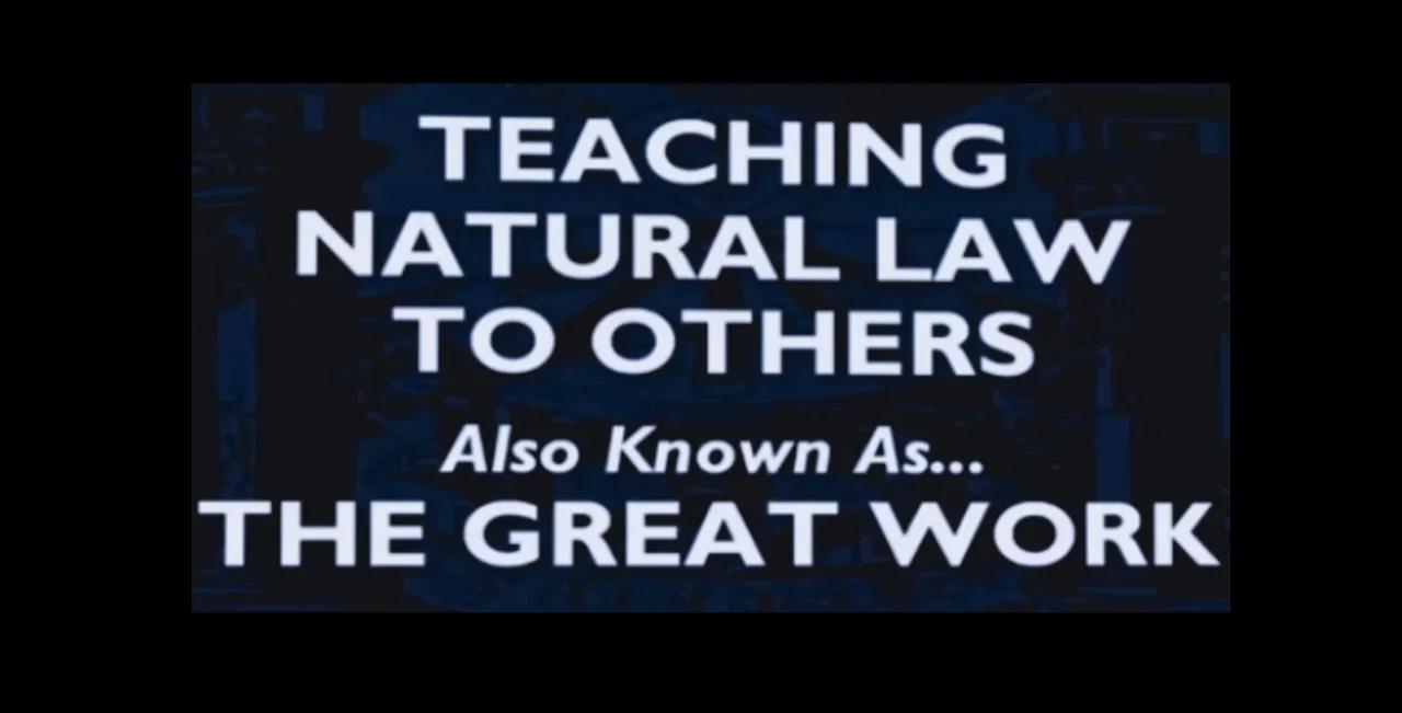 Mark Passio - Natural Law (Just The Slides)