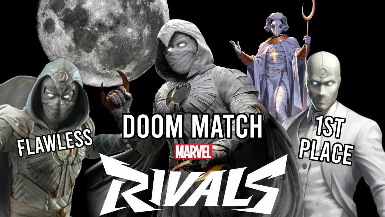 Marvel Rivals - Moon Knight Flawless Doom Match