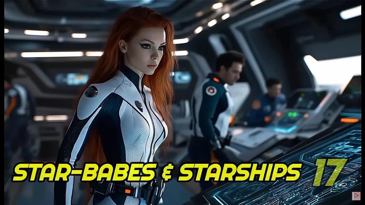STAR BABES & STARSHIPS 17; 🎬THE PILOT EPISODE ([rescaled] 🖥🐭21st ...