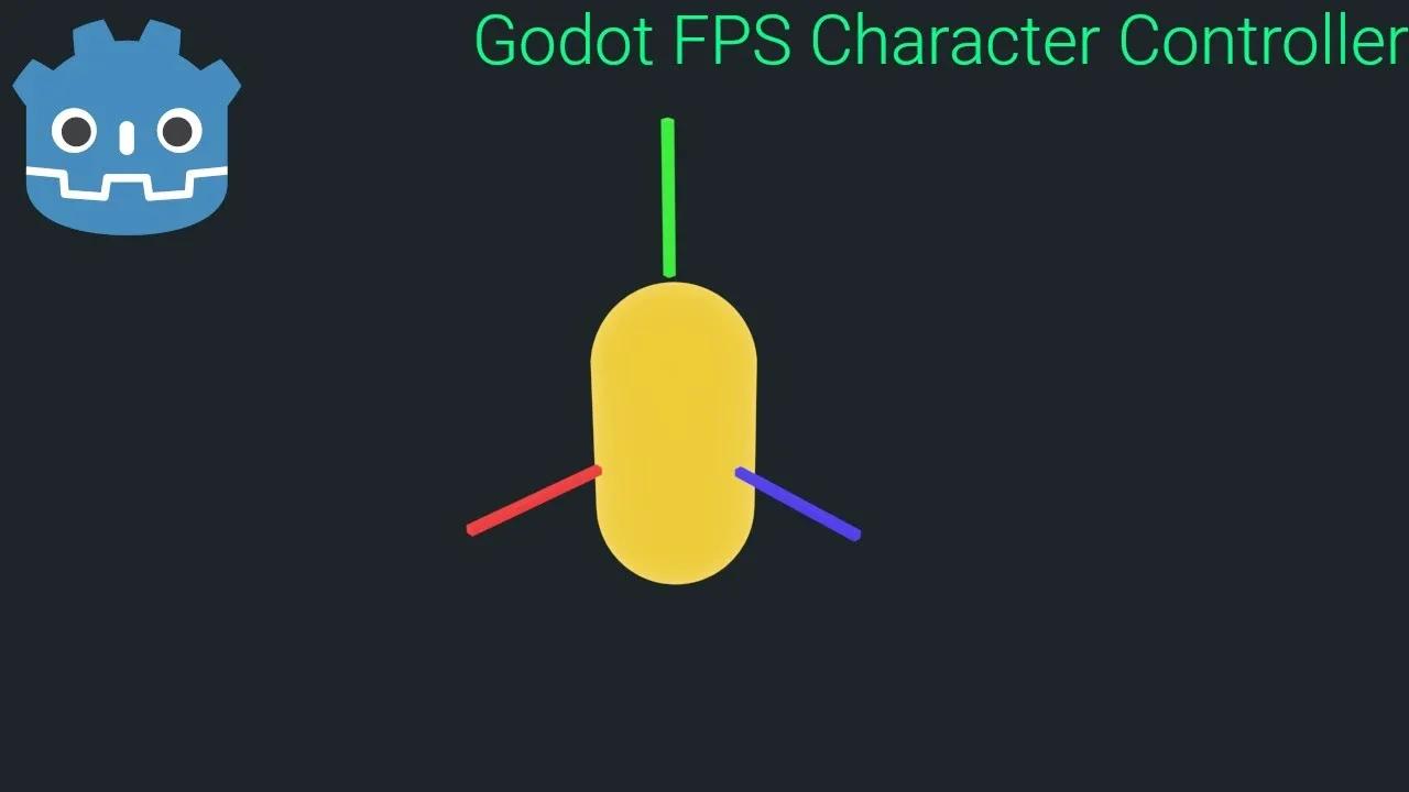 How to Make A First Person Character Controller in Godot!