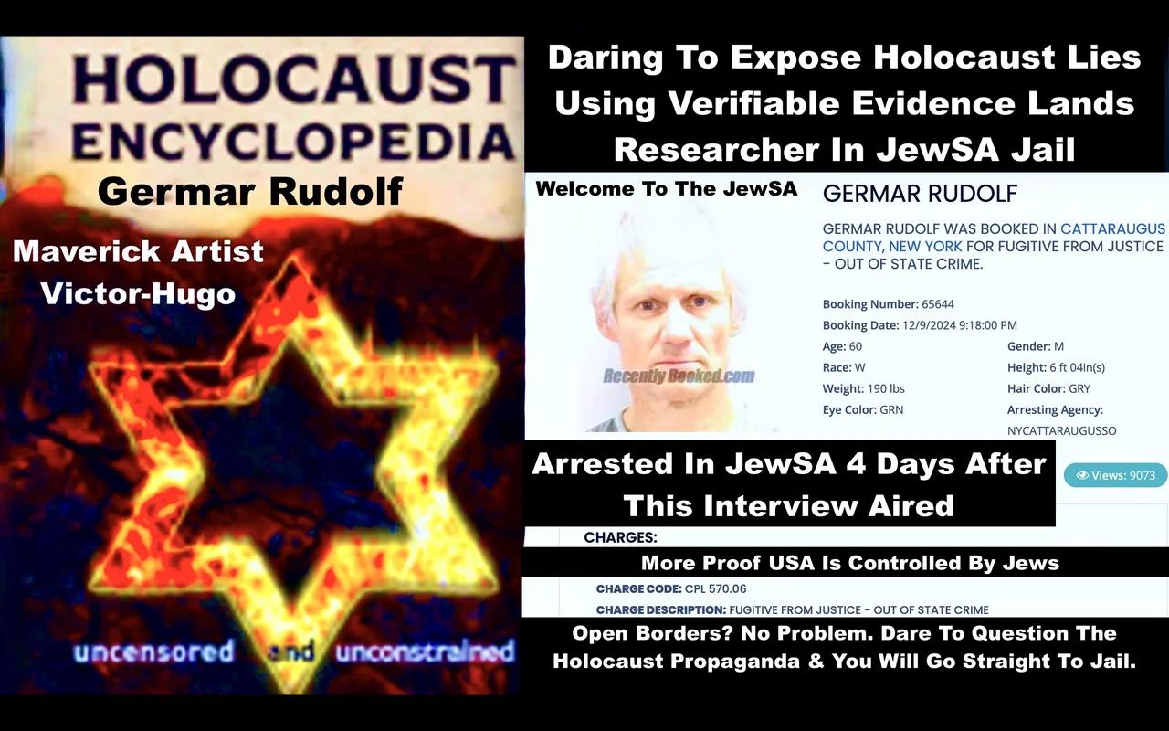 Germar Rudolf Holocaust Encyclopedia Author Jailed In USA After This ...