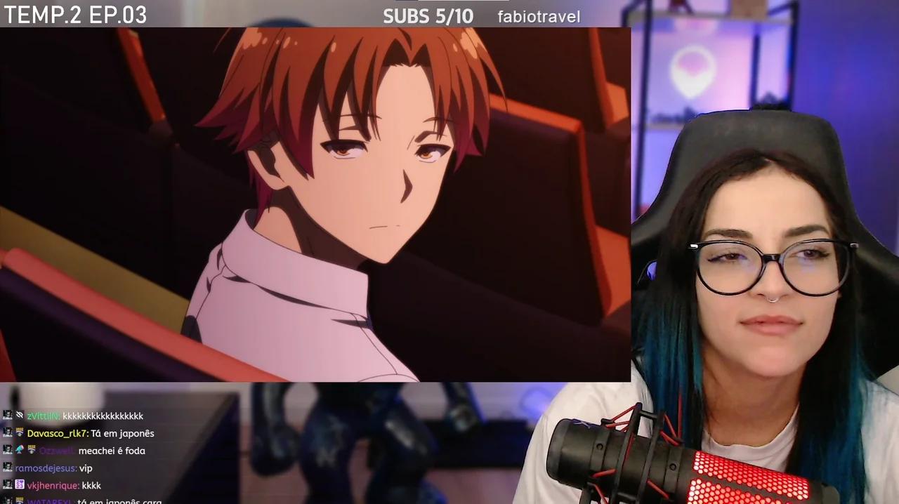 ANIME: CLASSROOM OF THE ELITE - TEMP.1, EP 08 ATÉ TEMP.2 EP 03.