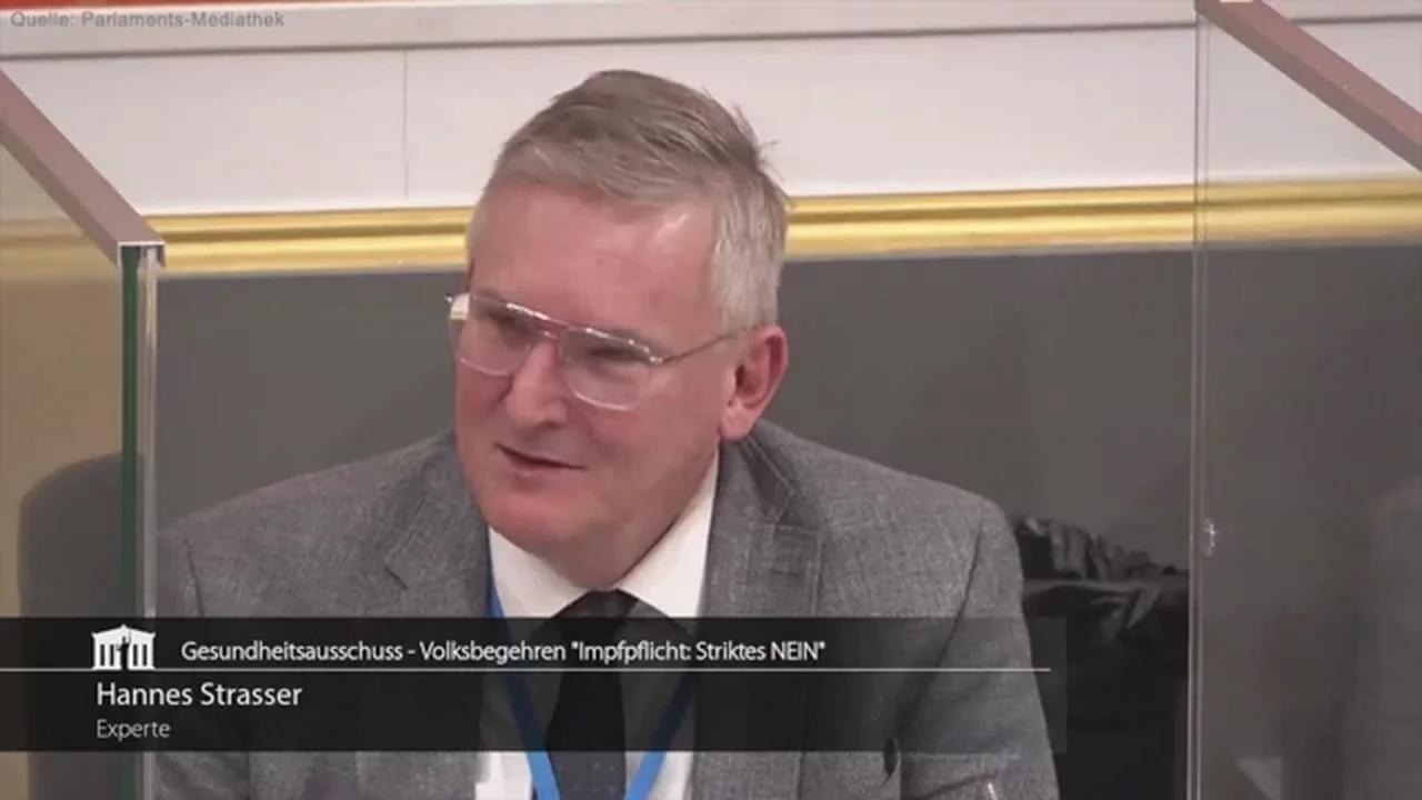 Statement von Dr. Strasser | Expertenhearing zur Impfpflicht im ...