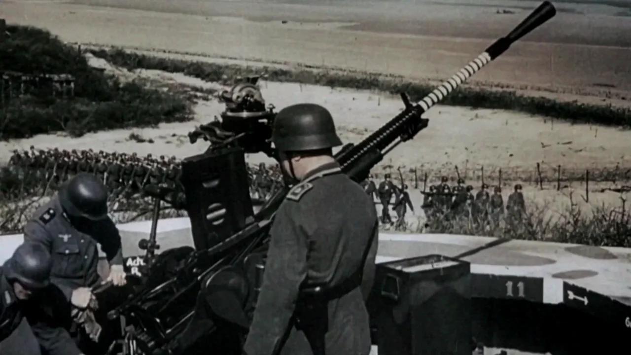 D-Day Dramatic World War II combat footage (HD Color)