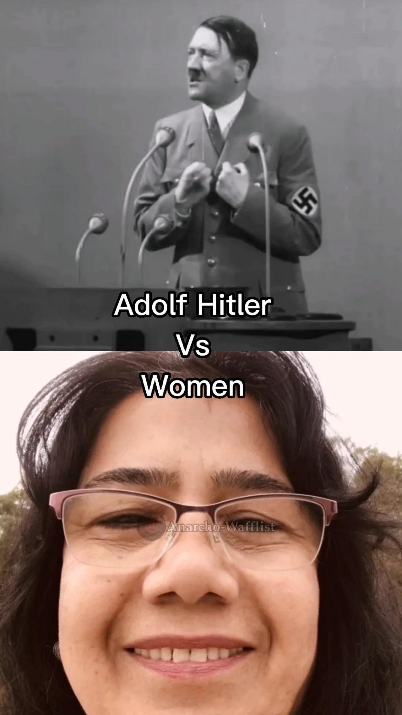 Adolf Hitler vs Women