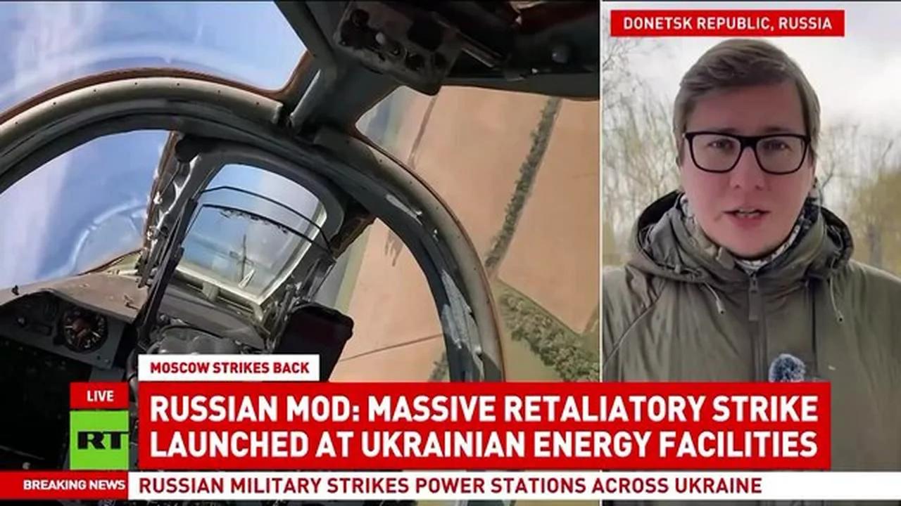 Russia strikes back! Retaliatory attack hits Ukrainian energy facility